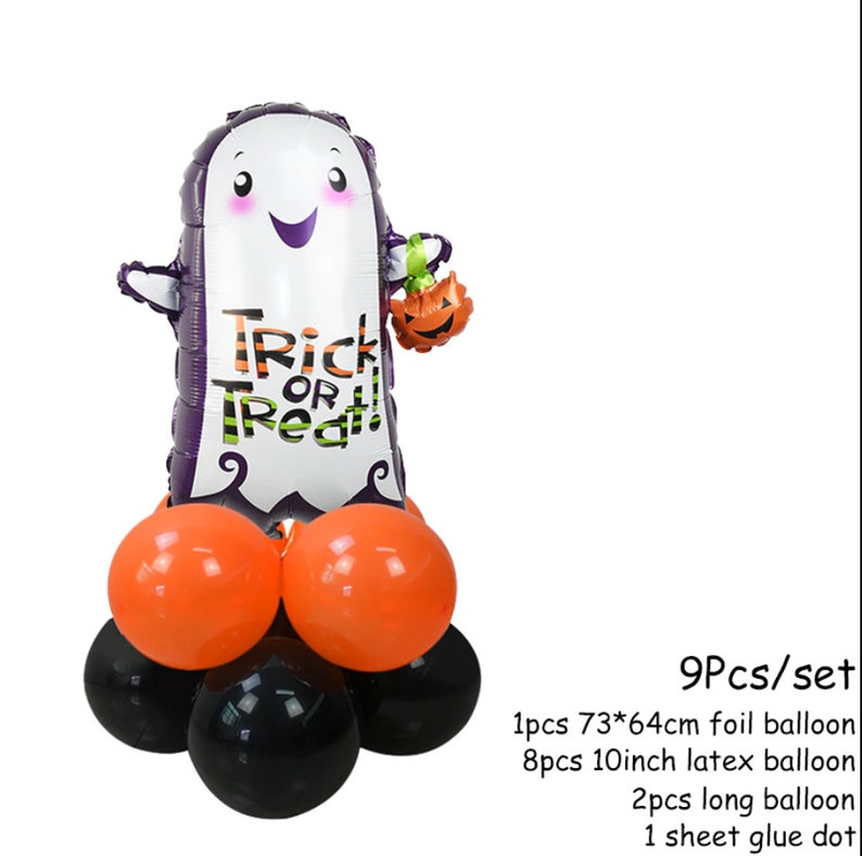 Halloween Balloons, Bat Balloon, Ghost Balloon, Boo Balloon, Halloween ...