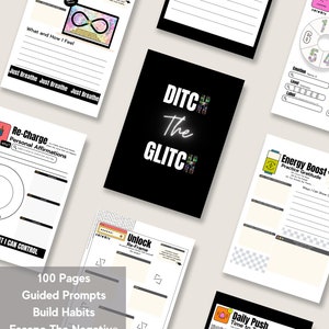 100-page Mindful Coping Skills Journal Workbook: A Journey to Emotional ...