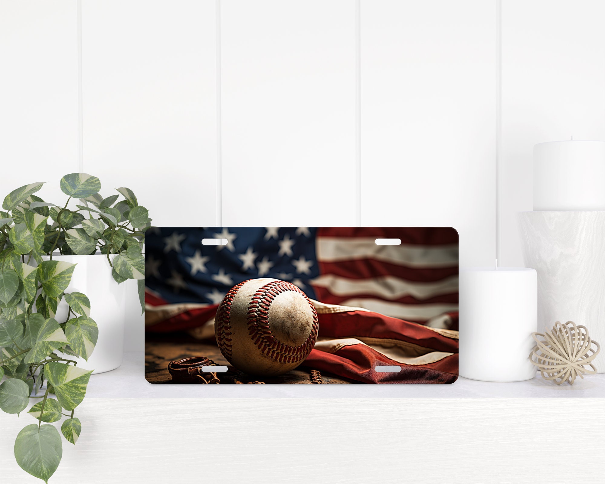 Baseball License Plate Png Sublimation Design, Baseball License Plate ...