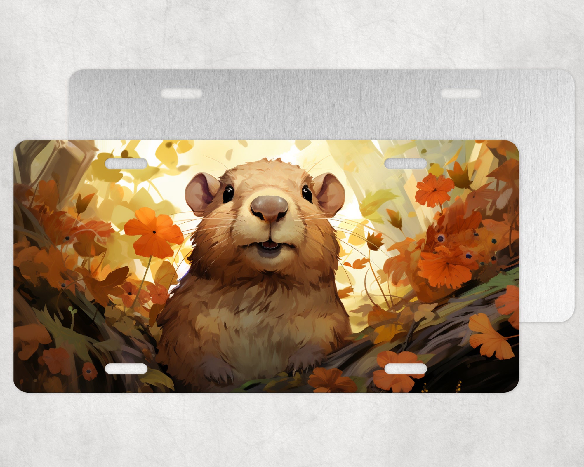 Capybara Png Illustration, Capybara Art License Plate Design, Capybara ...