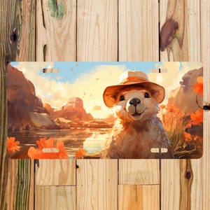 Capybara Illustration Png, Capybara Art License Plate Design, Capybara ...