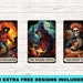 The Retro Gamer Tarot Card PNG SVG, Skeleton Gaming Sublimation Design ...