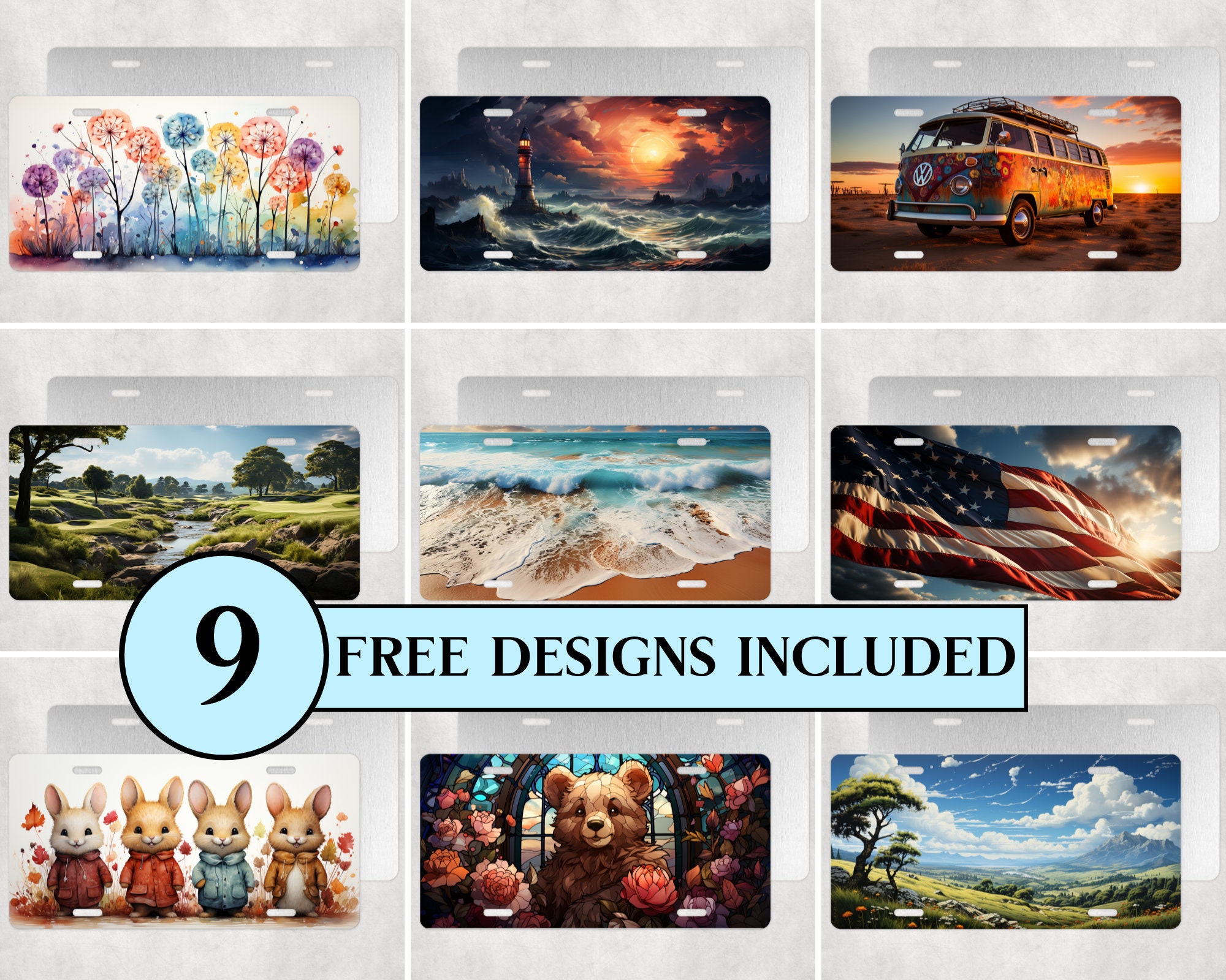Vinyl License Plate Sublimation PNG Design, Music License Plate, Vinyl ...