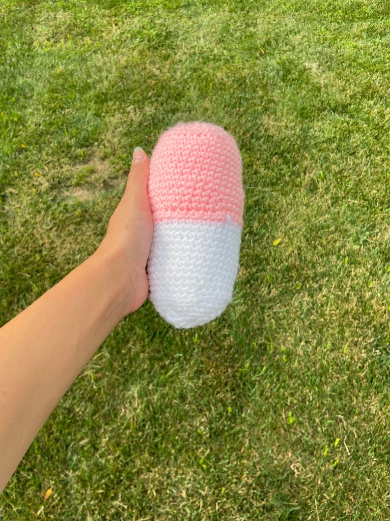 Crochet Chill Pill Digital Pattern, Crochet Chill Pill Plush, Crochet ...