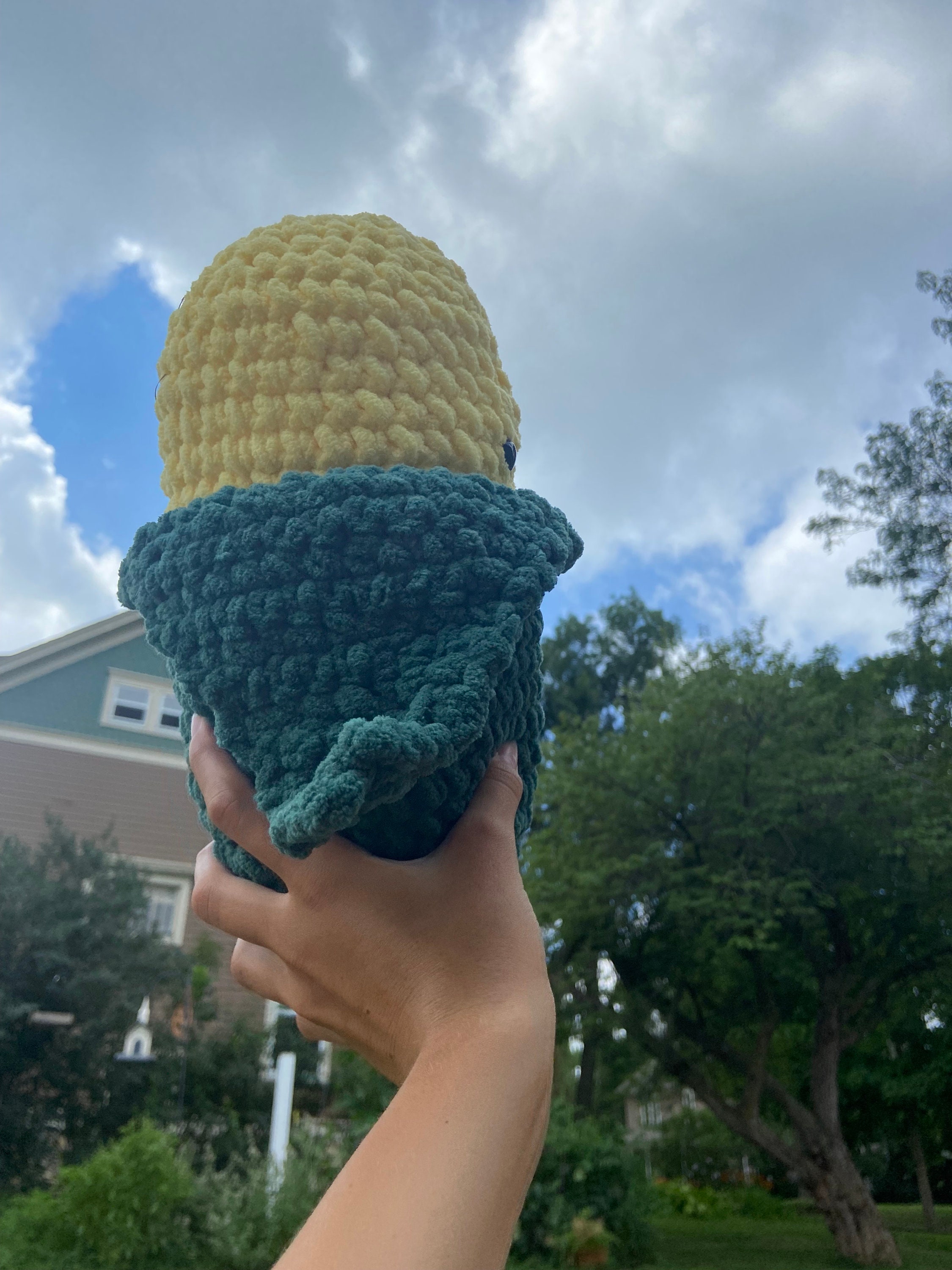 Crochet Corn Plush, Cute, Crochet Stuffed Animal, Gift, Plushie ...