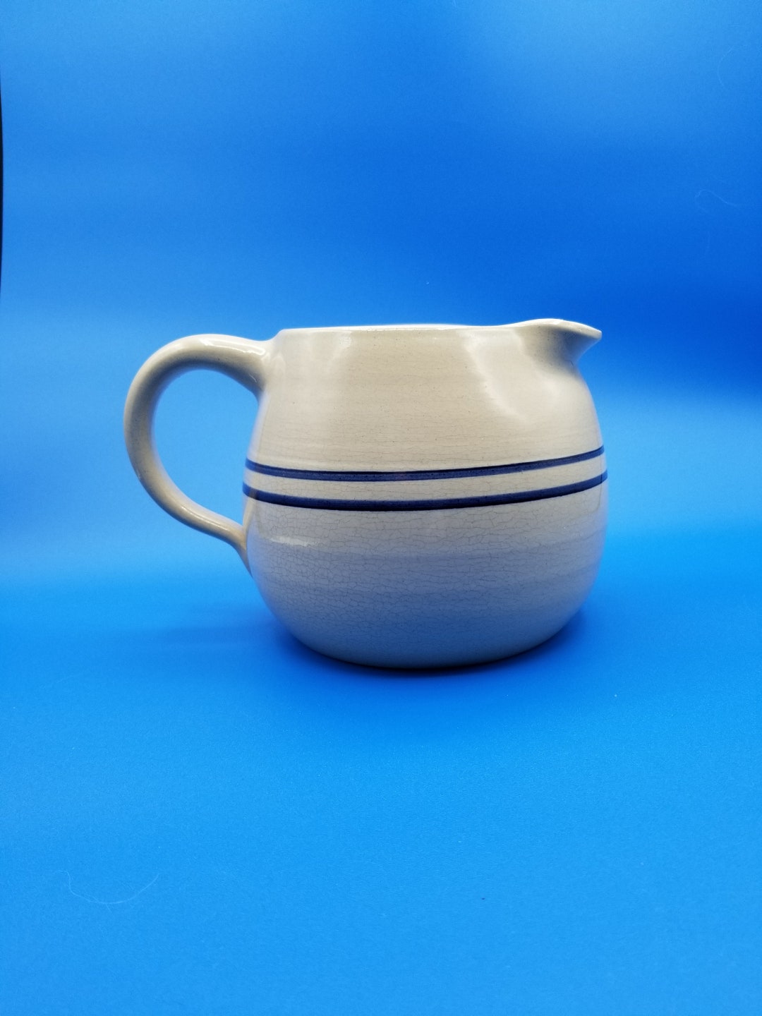 Pitcher Marshall Pottery Vintage Pitcher Signed by Potter - Etsy