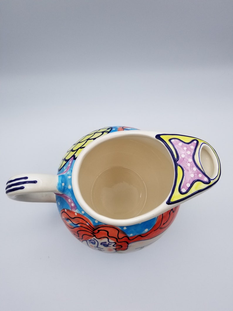 Pitcher Diane Come Dream With Me Vintage Mermaid Pitcher Large ...