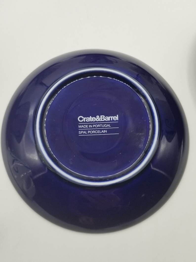 Cup and Saucer Vintage CRATE & BARREL Camille Cup and Saucer SET of Six ...