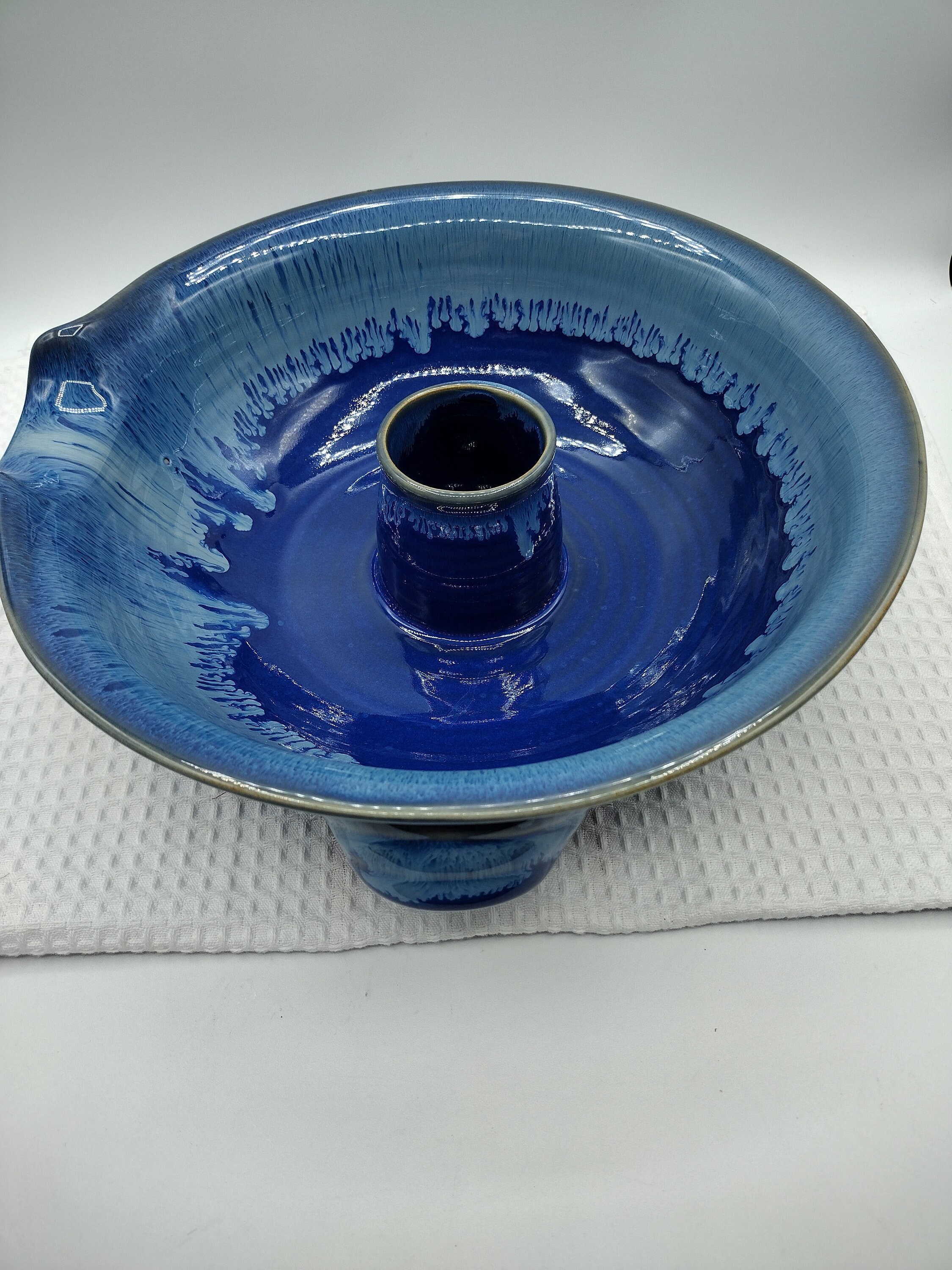 ROASTER Vintage TUMBLEWEED POTTERY Ceramic Stoneware Upright Deep-dish ...