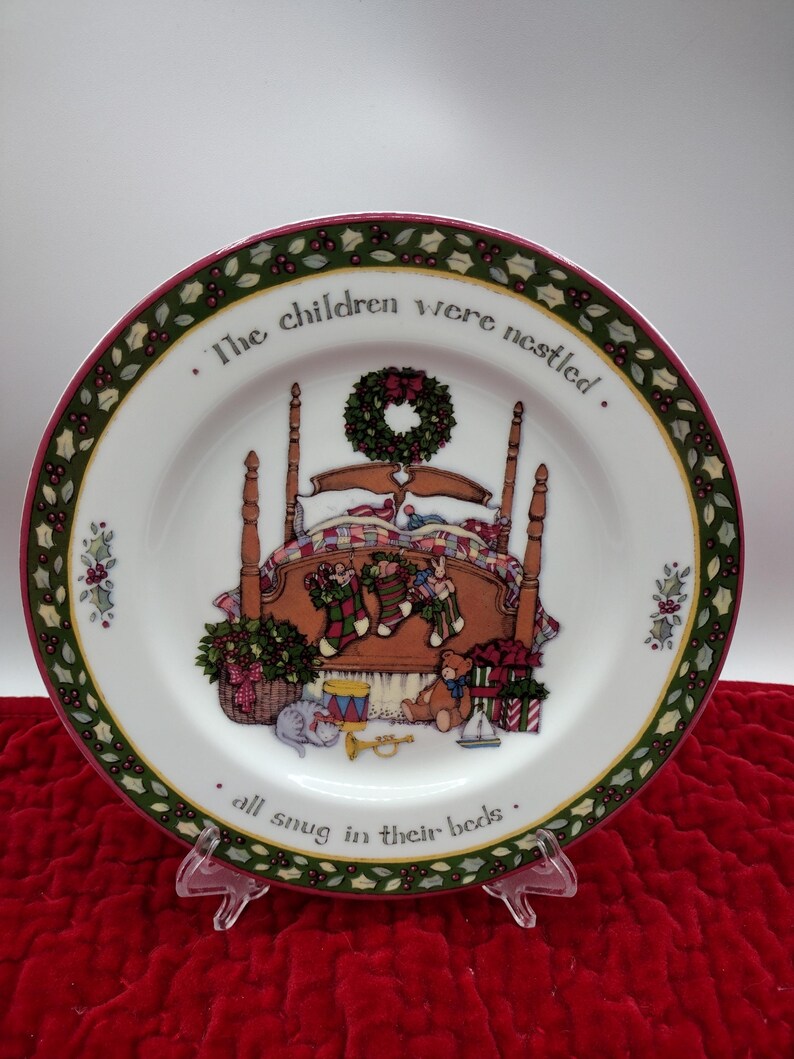 PLATES SUSAN WINGET A Christmas Story Fine Porcelain Salad Plates ...