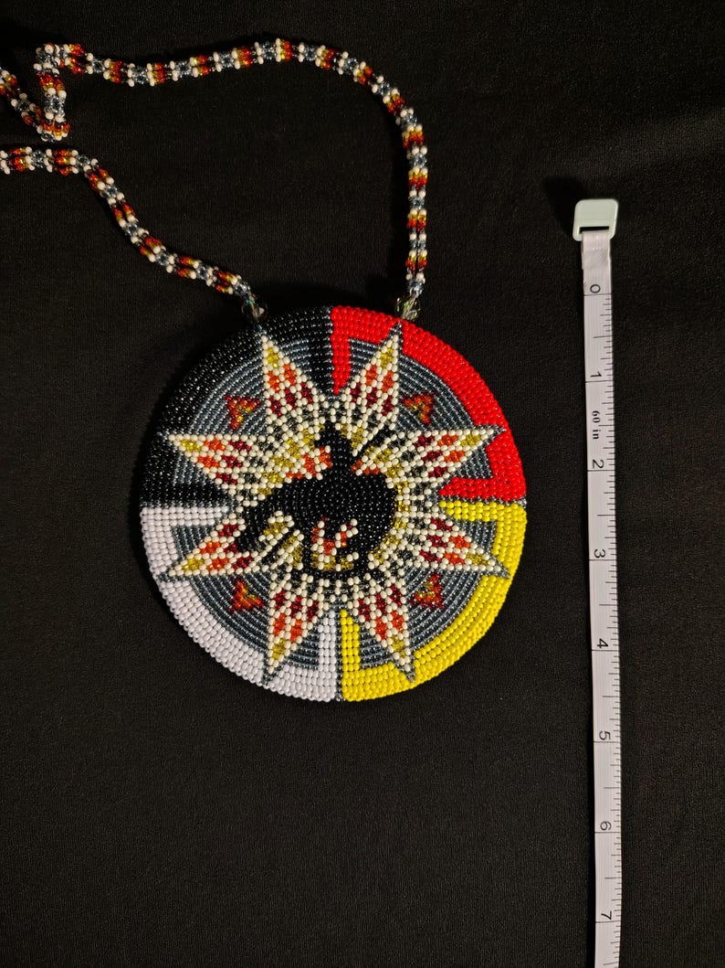 Medicine Wheel Star Bucking Bronco Extra Large Traditional Style ...