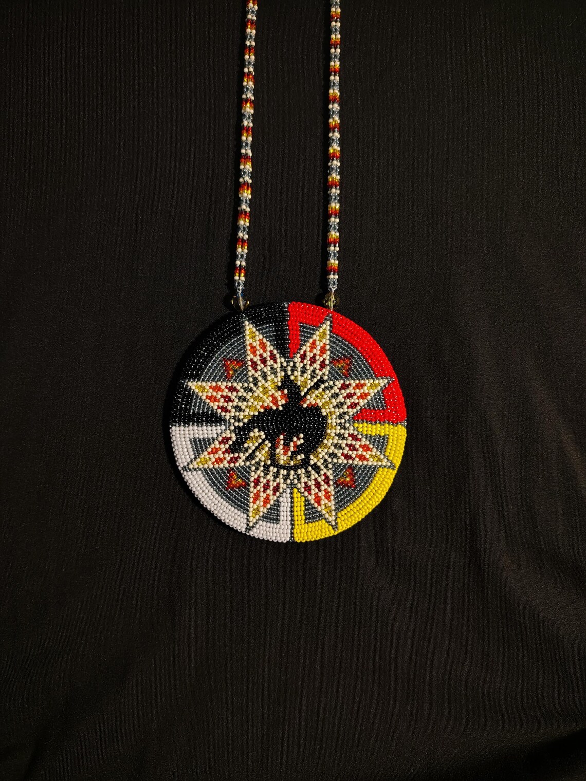 Medicine Wheel Star Bucking Bronco Extra Large Traditional Style ...