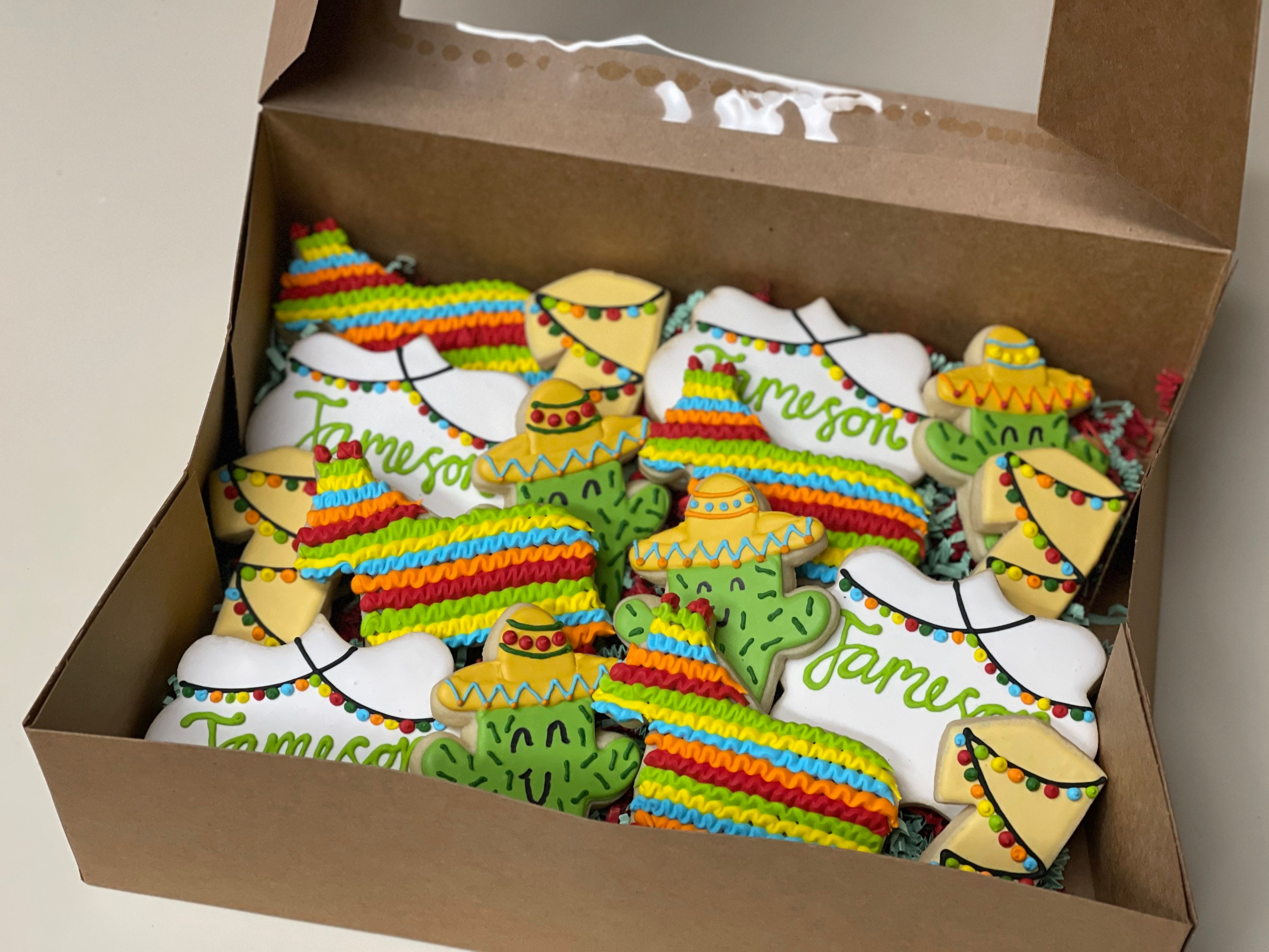 Fiesta Themed Sugar Cookies - Etsy