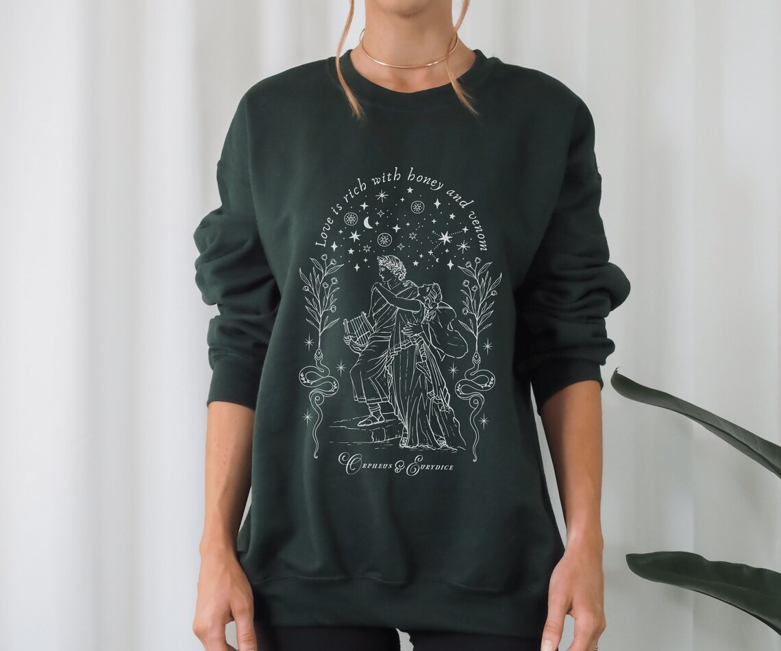 Orpheus Eurydice Greek Mythology Dark Academia Clothing Women - Etsy
