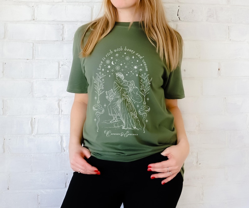 Orpheus Eurydice Greek Mythology Shirt Dark Academia Clothing Greek ...
