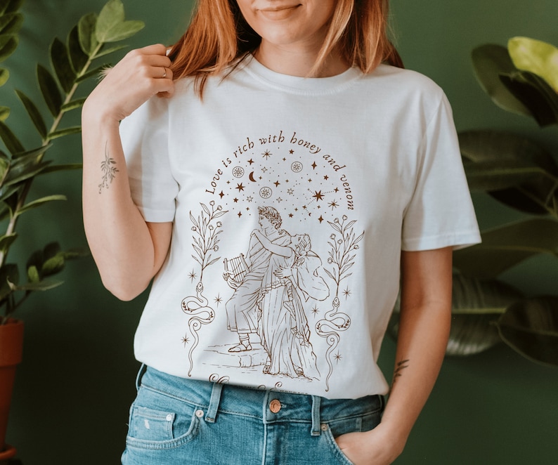 Orpheus Eurydice Greek Mythology Shirt Dark Academia Clothing Greek ...