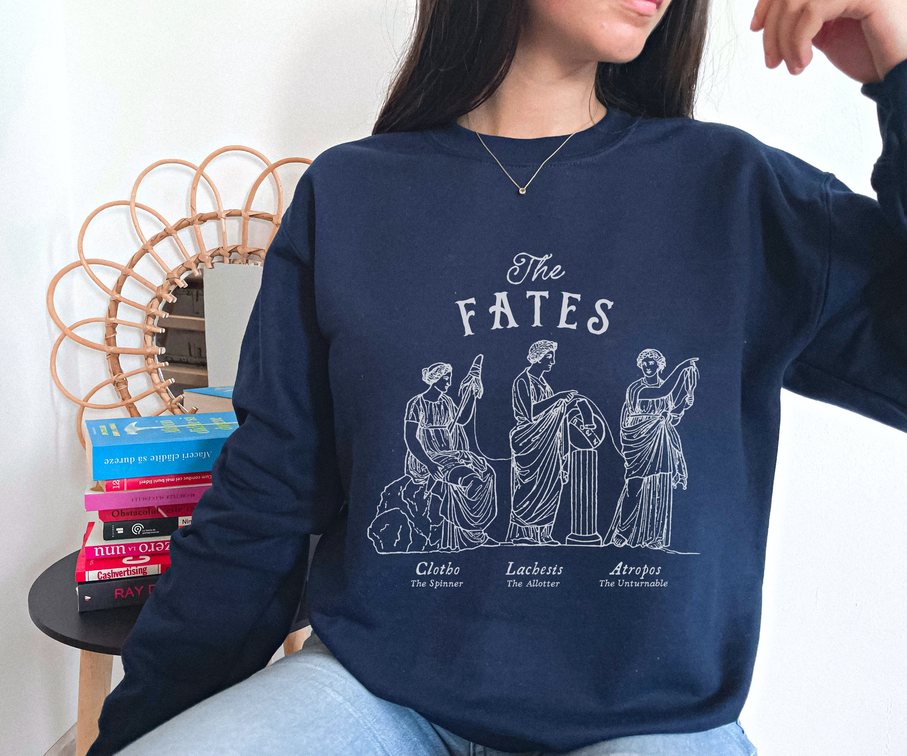 The Fates Greek Mythology Sweatshirt Greek Goddesses Dark Academia ...