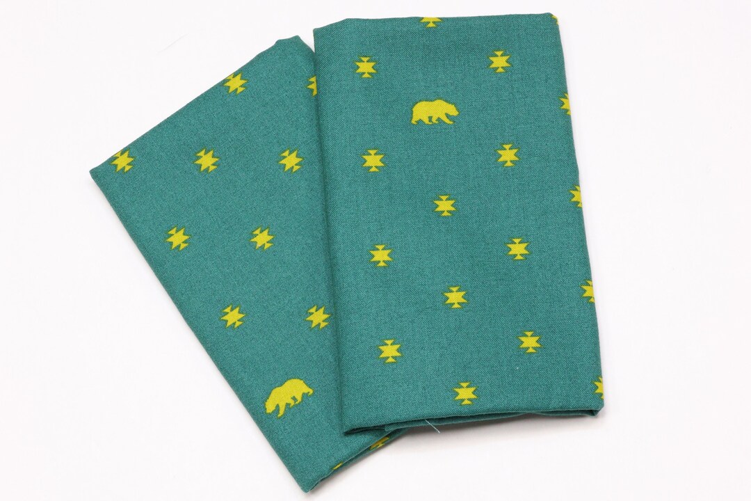 Spirit Animal Bear Hug in Solar Eclipse Colorway Fat Quarter OOP FQ ...