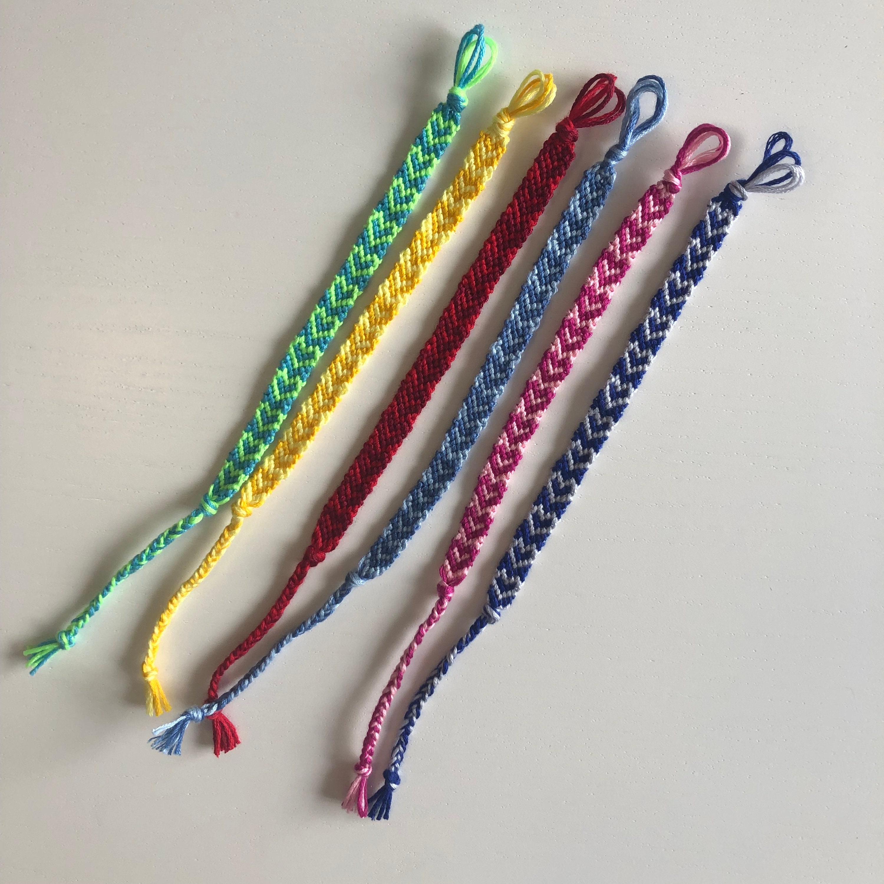 Adjustable Woven Heart Friendship Bracelets Personalized Eras Tour - Etsy