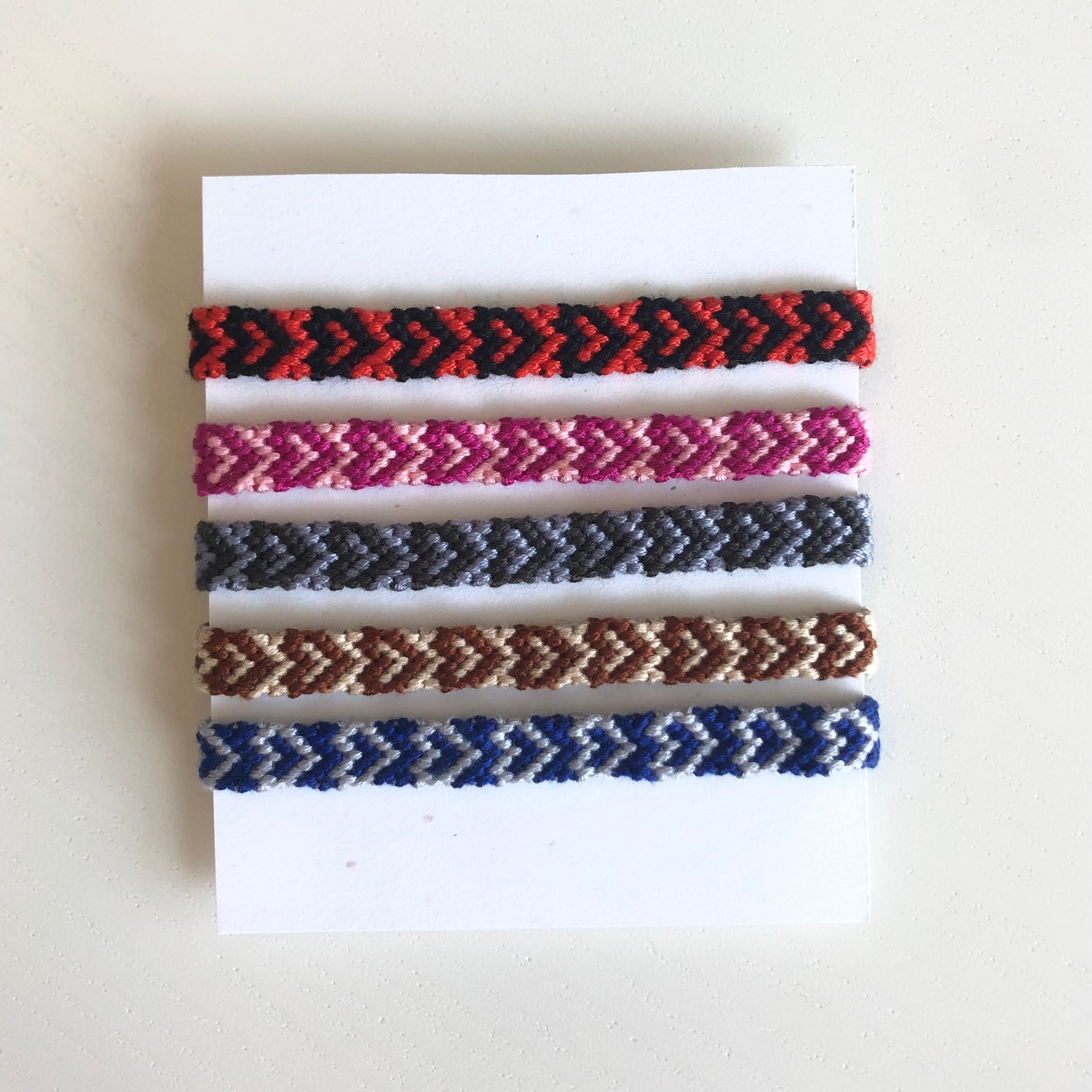 Adjustable Woven Heart Friendship Bracelets Personalized Eras Tour - Etsy