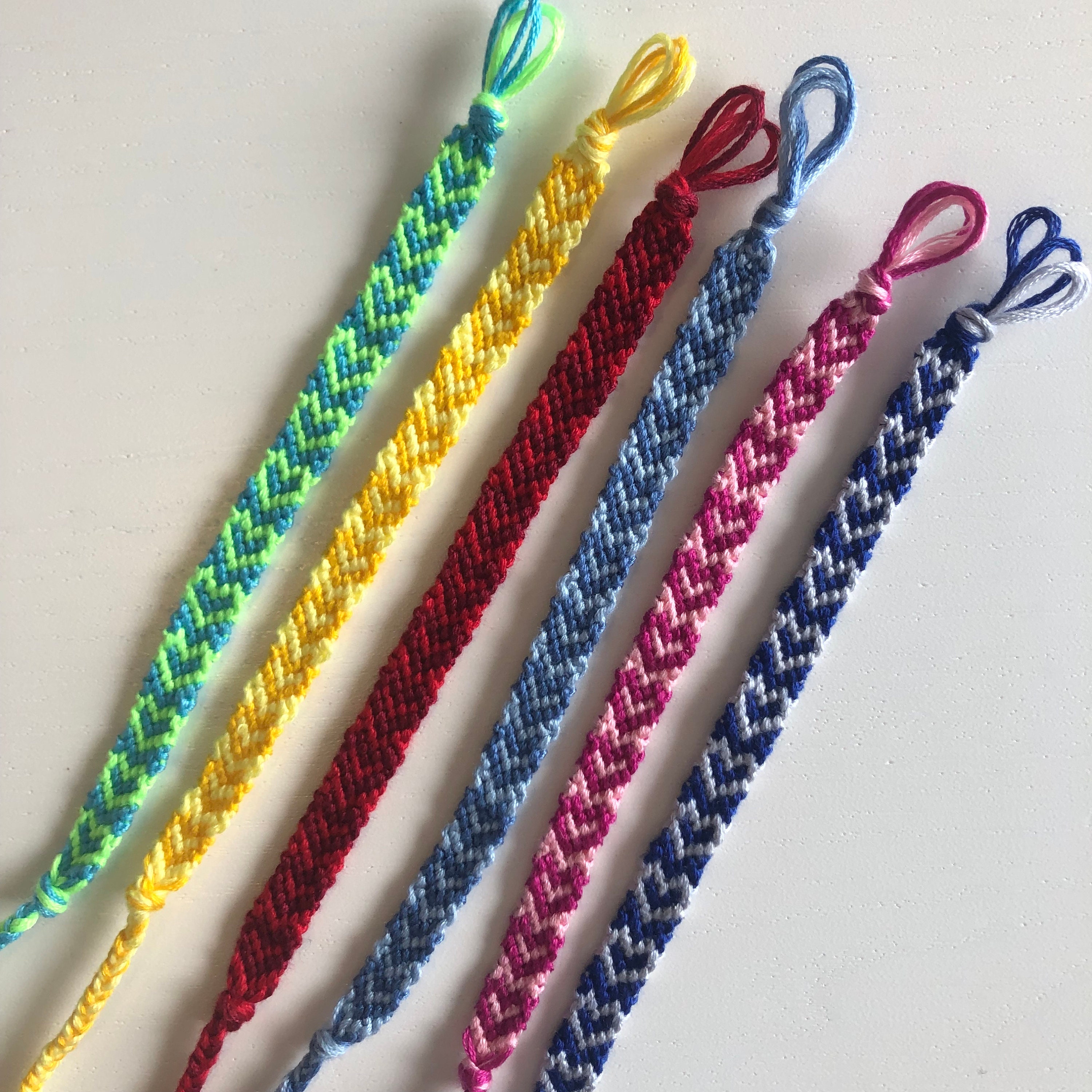 Adjustable Woven Heart Friendship Bracelets Personalized Eras Tour - Etsy