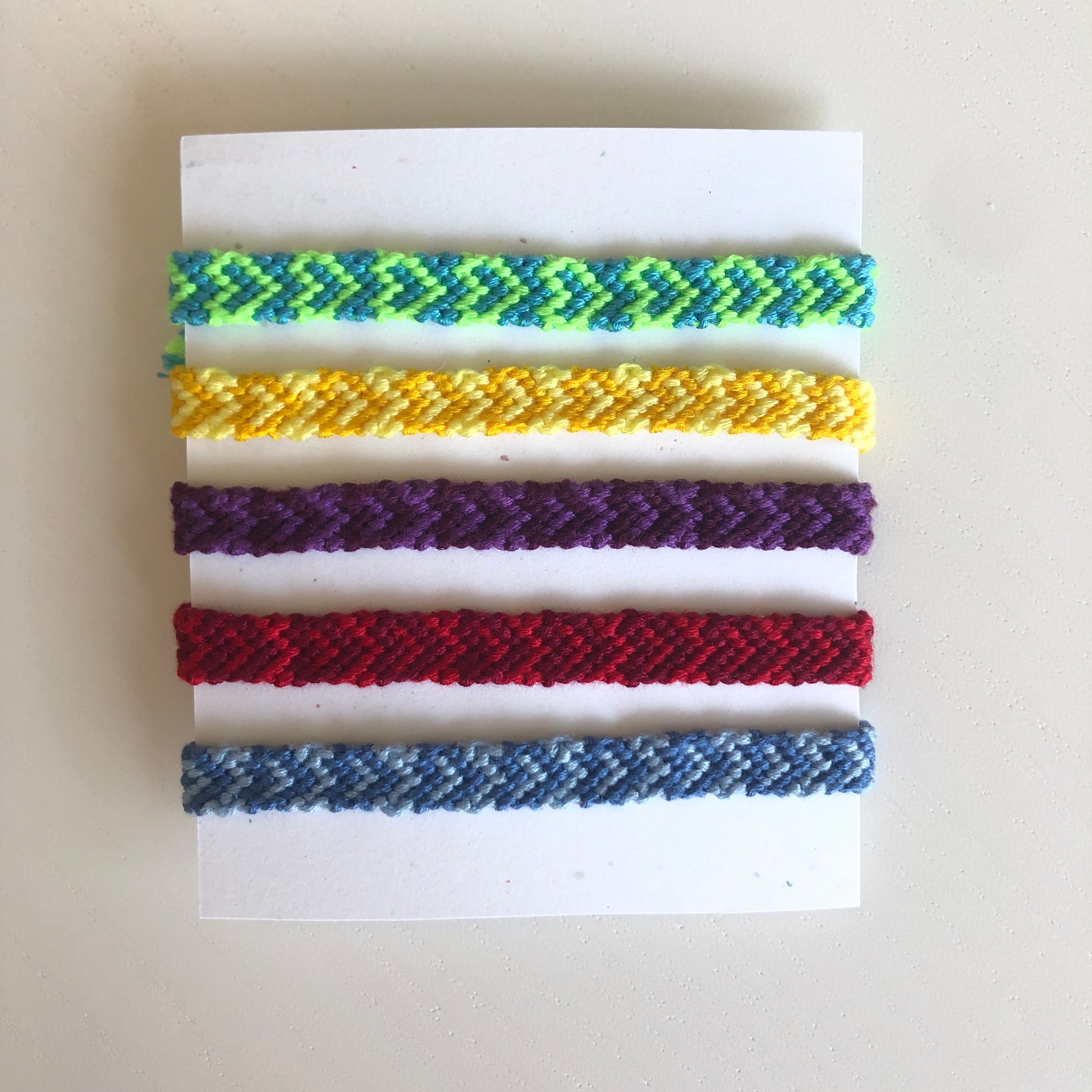 Adjustable Woven Heart Friendship Bracelets Personalized Eras Tour - Etsy