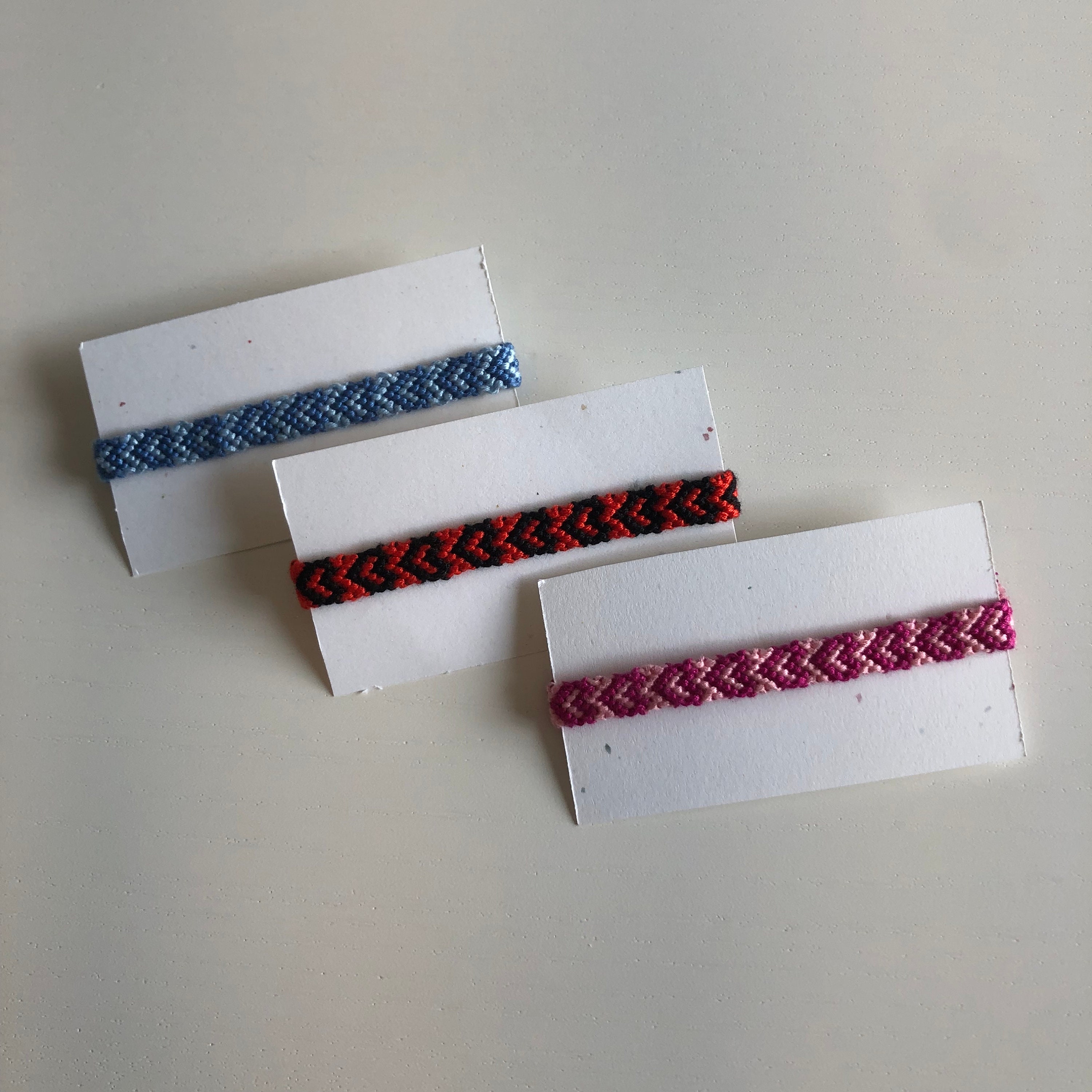 Adjustable Woven Heart Friendship Bracelets Personalized Eras Tour - Etsy