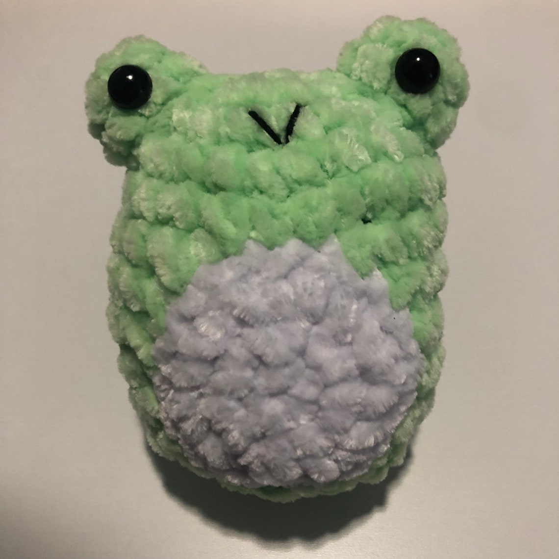 Crochet Fluffy Frog PDF Pattern - Etsy