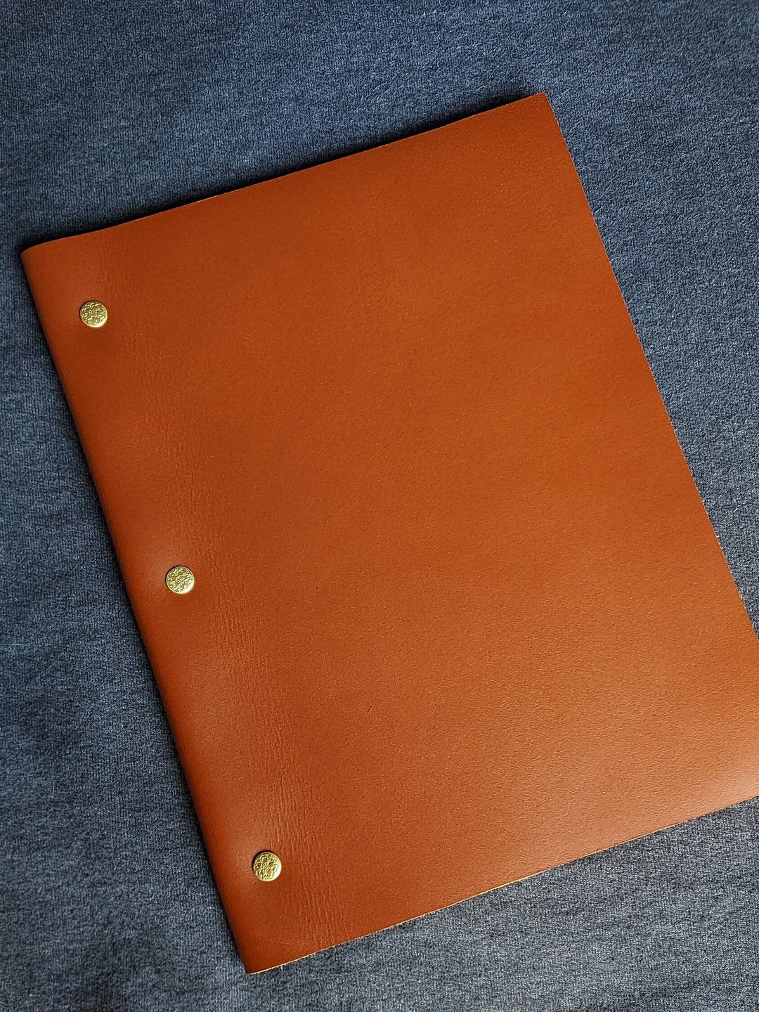 Simplistic *refillable* Journal Cover - Etsy