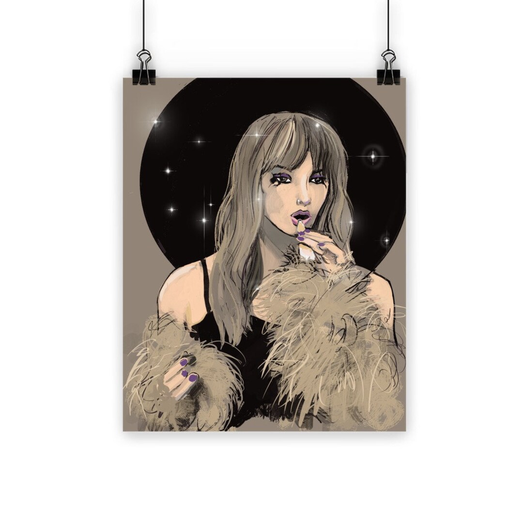Victoria Maneskin Postermaneskin Lovers Artrock Star Art - Etsy Hong Kong