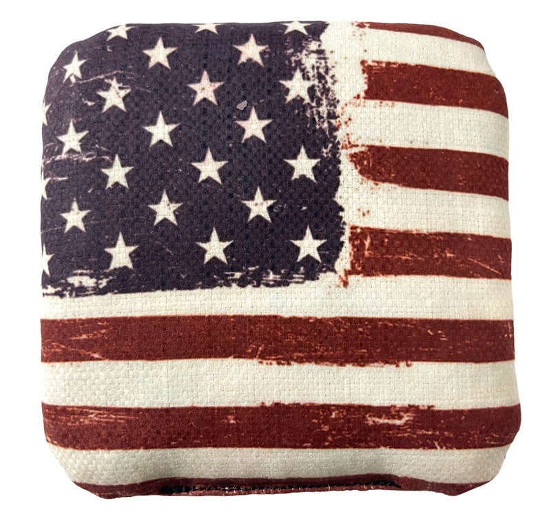 American Flag PRO Style ACL Regulation Cornhole Bags (set of 4) - Free ...