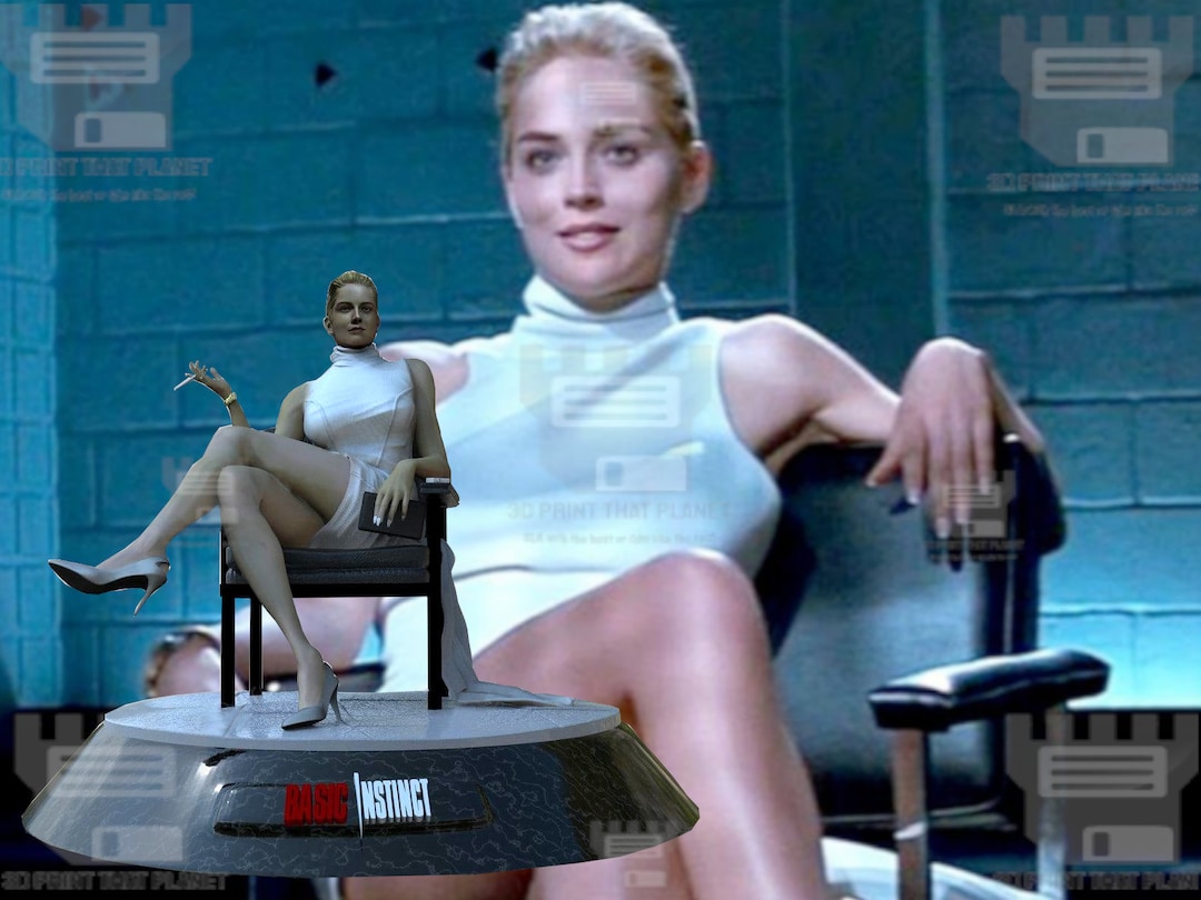 Sharon Stone Basic Instinct Pause