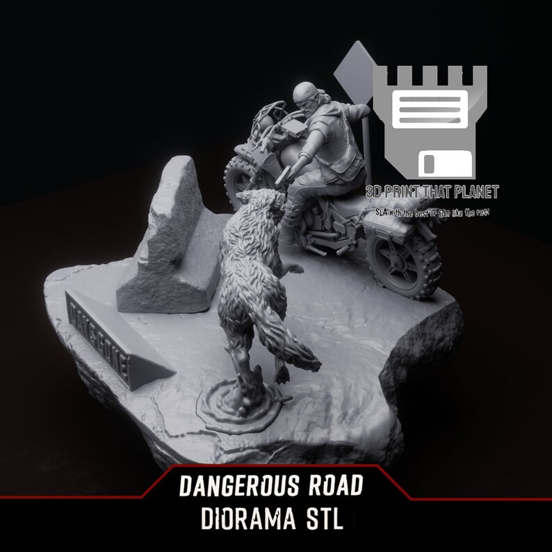 Premium Days Gone Diorama Stl Nfsw 3d - Etsy