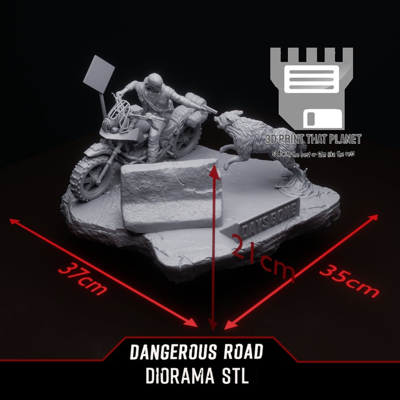 Premium Days Gone Diorama Stl Nfsw 3d - Etsy