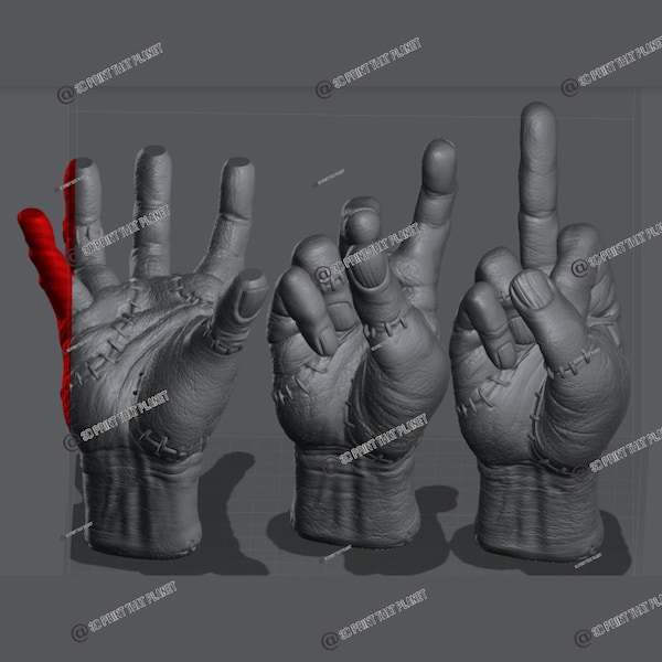 Wednesday Hand 3d Printing - Etsy