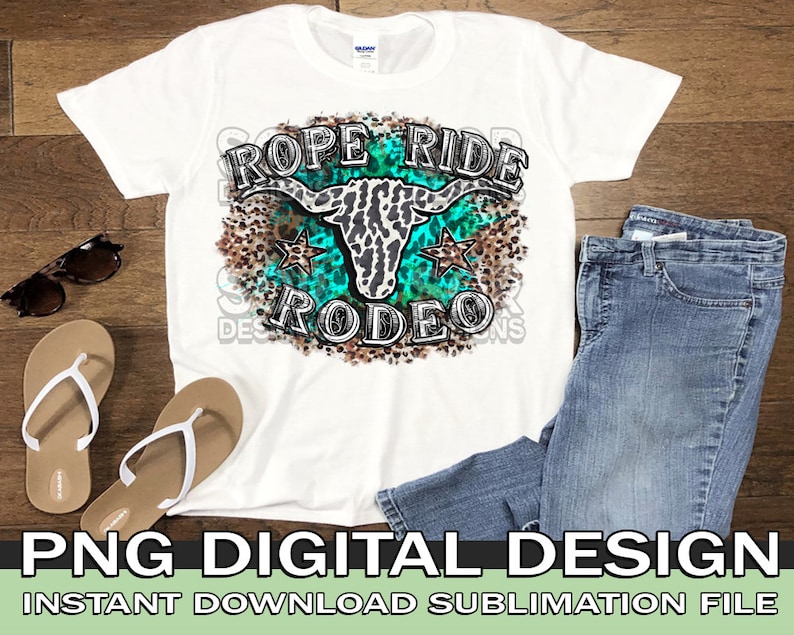 Rope Ride Rodeo PNG, Rodeo PNG, Bull PNG, Rodeo Sublimation, Digital ...