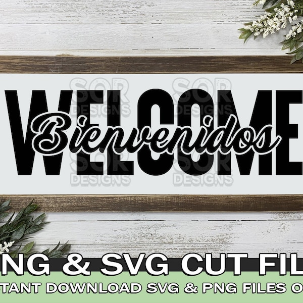 Spanish Welcome Sign - Etsy