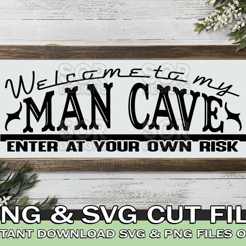 Funny Man Cave Signs - Etsy