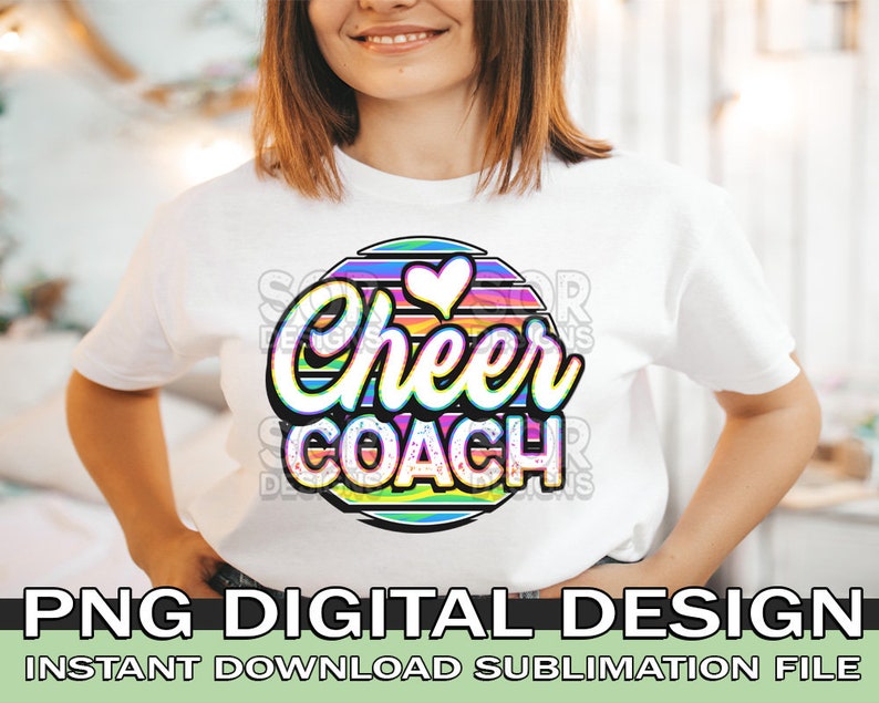 Cheer Coach PNG, Cheer Coach Sublimation Cheer PNG, Digital Download - Etsy