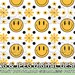 Smiley Face Retro Seamless Pattern, Smiley Face Pattern, Retro Pattern ...