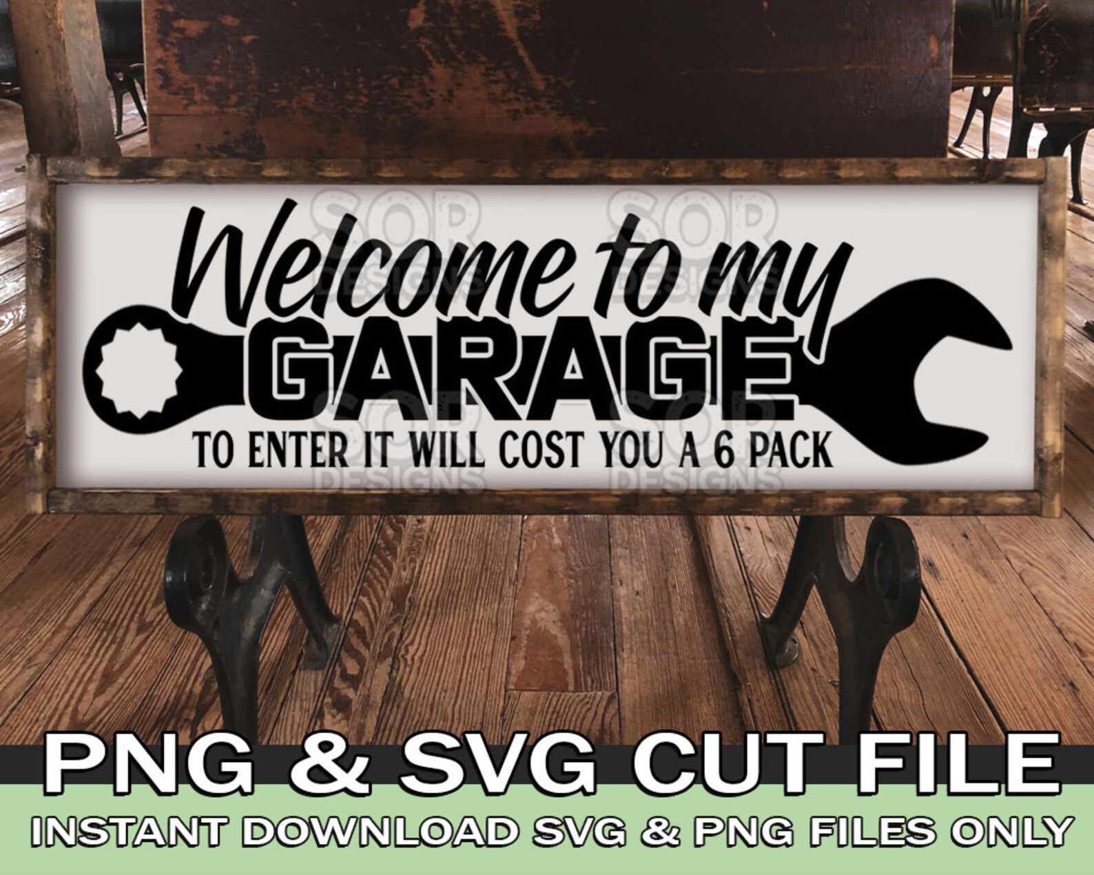 Welcome to My Garage SVG, Garage Sign SVG, Garage Cut Files, Fathers ...