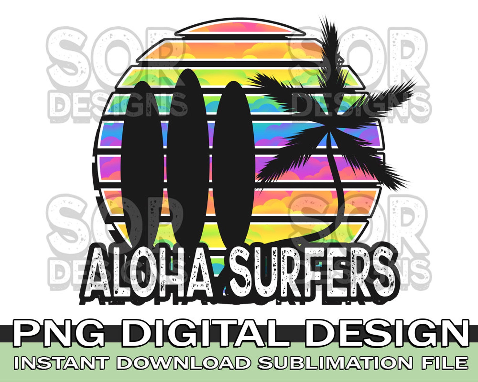 Aloha Surfers PNG Sublimation, Aloha PNG, Surfer PNG, Beach Png ...