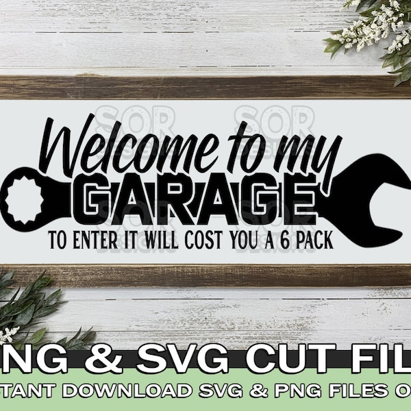 Garage Svg - Etsy