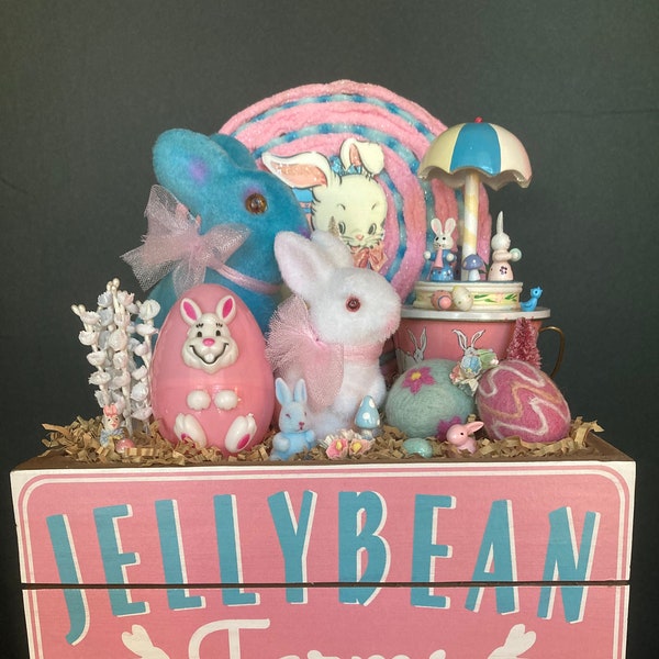 Vintage Easter Bunny - Etsy