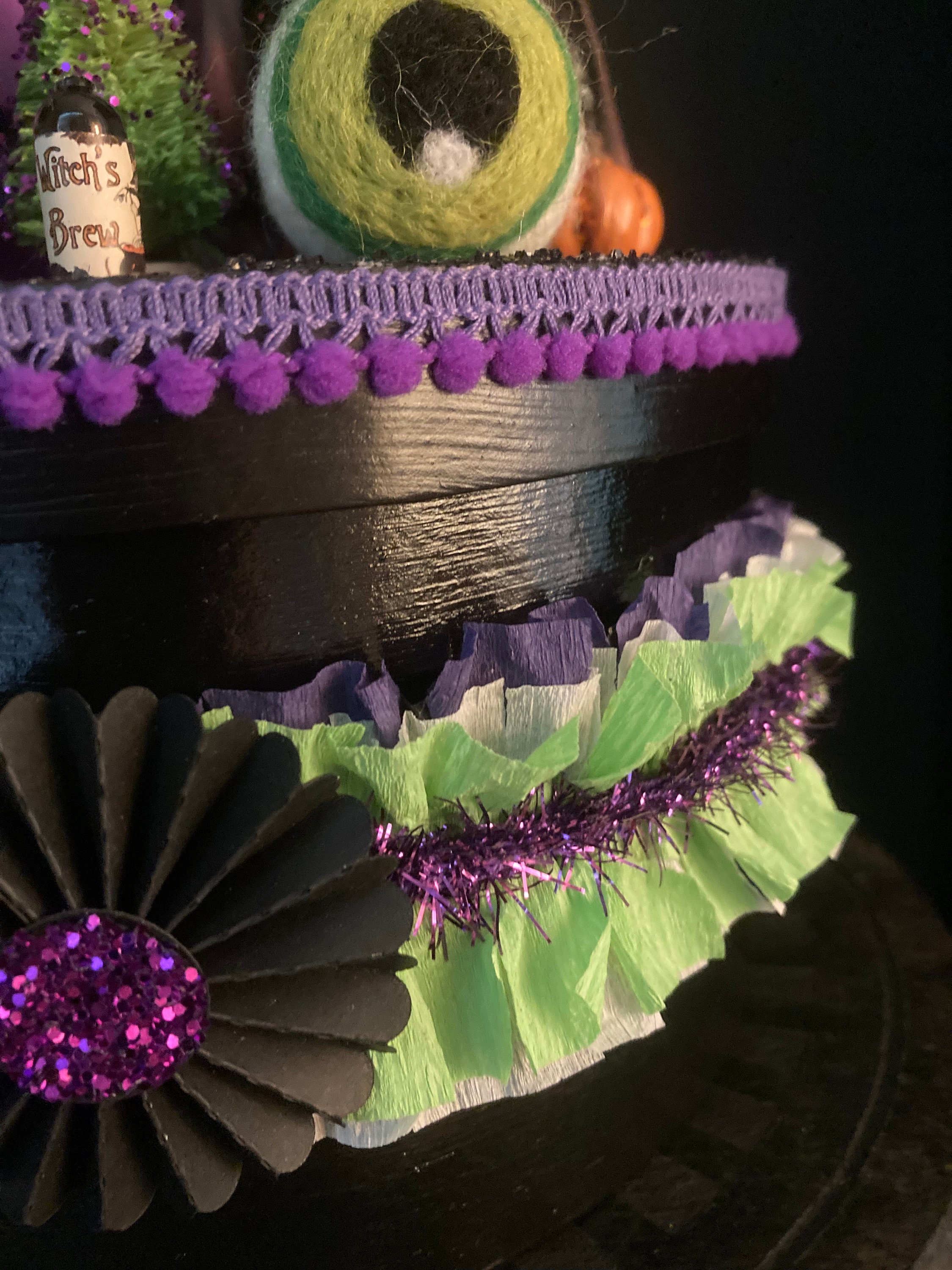 Halloween Assemblage Witch Eye of Newt - Etsy