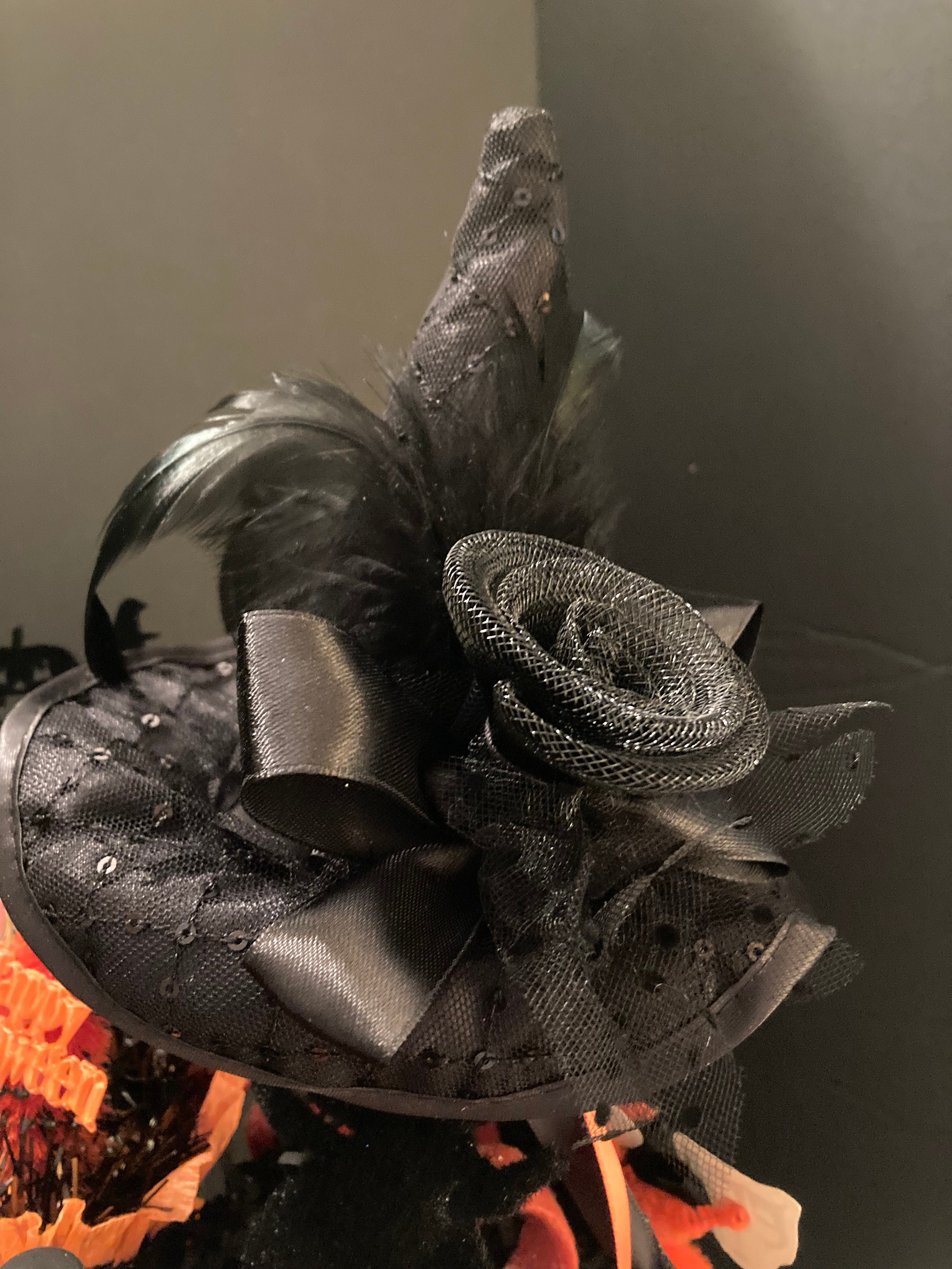 Halloween Assemblage Vintage Style Orange and Black - Etsy