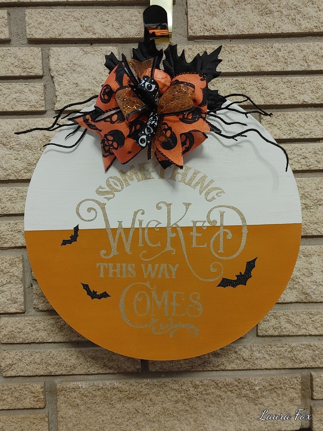 Halloween Door Hanger - Etsy
