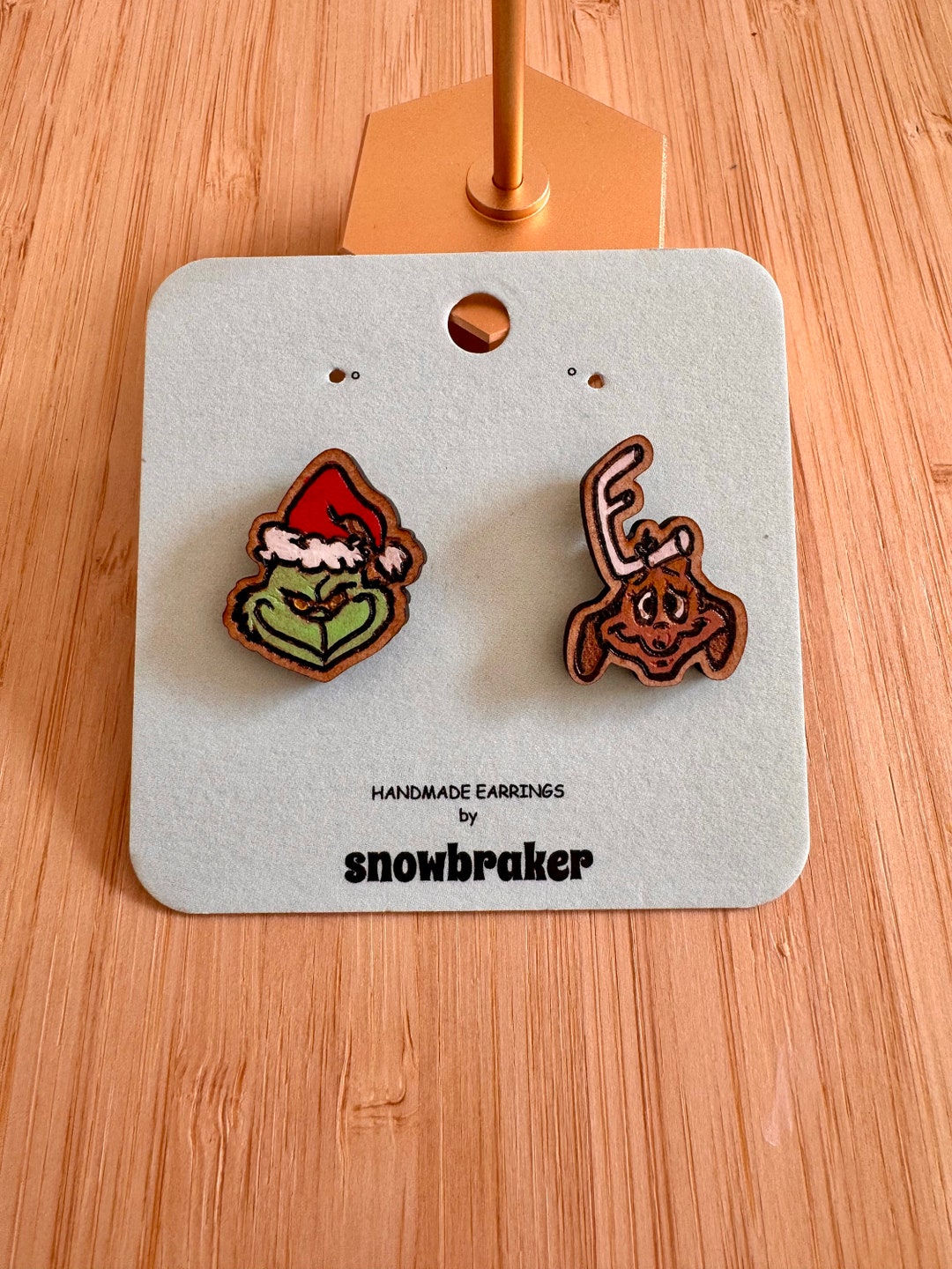 Grinch and Max Studs - Etsy