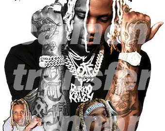 Free Lil Durk Red Version Png - Etsy