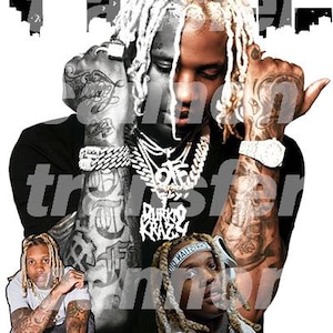 4 PACK Free Lil Durk Png - Etsy